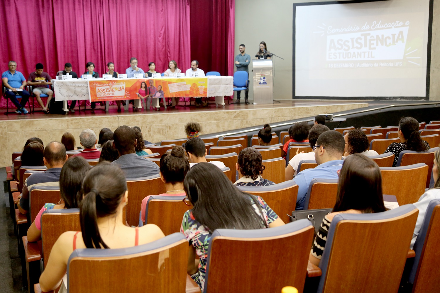 Portal UFS - Seminário debate educação e assistência estudantil
